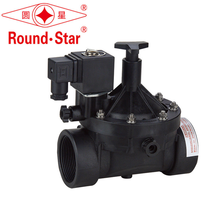 12V Plastic Bistable Latching Solenoid Valve With Normally Open ...